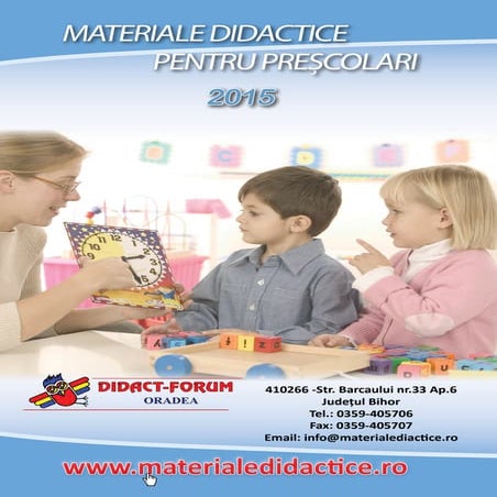 Materiale Didactice pentru Prescolari | PDF