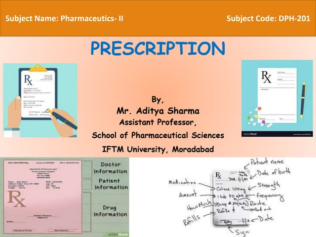 Prescription.ppt