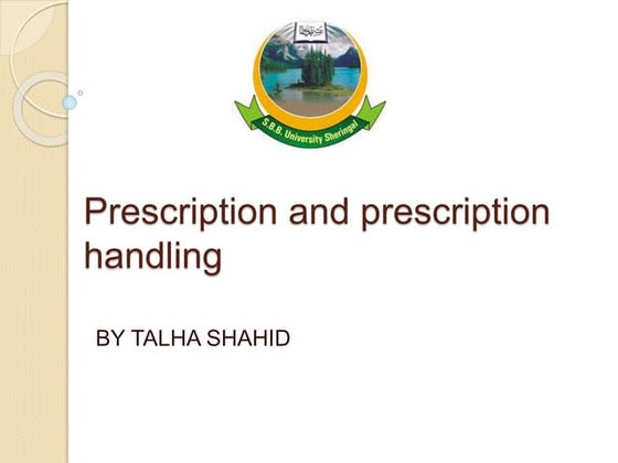 Dispensing pharmacy | PPT