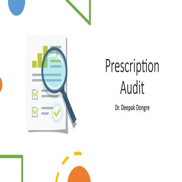 Prescription Audit PPT.pptx Prescription Audit PPT.pptx