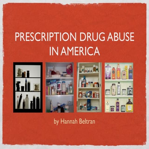 Prescription Drug Abuse | PPTX