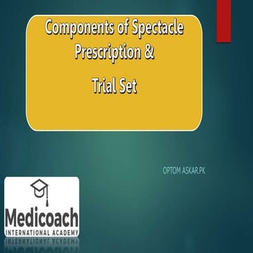 PRESCRIPTION & TRIAL SET.pptx