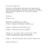 Prescriptive ApproachesRead the rational planning and prescripti | PDF