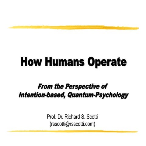 Presence Process for More Authentic Living | PPT