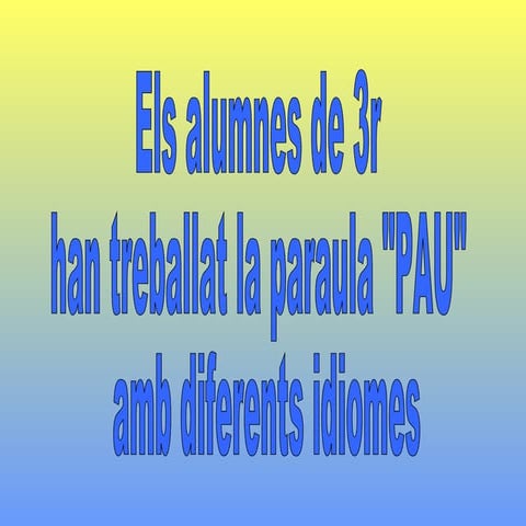La PAU | PPT