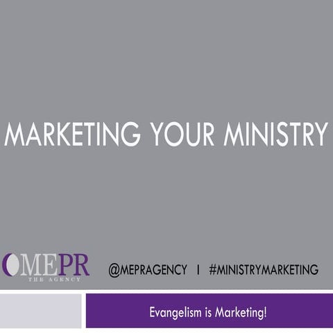 Marketing Your Ministry | PPT