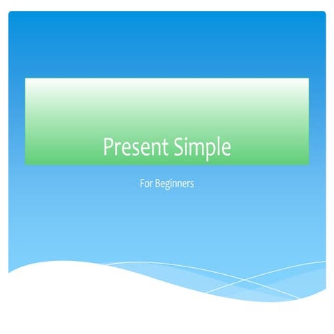 Present simple | PPTX