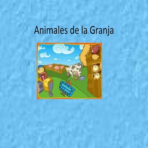 Animales de la granja | PPTX