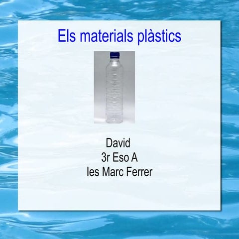 Presentació plàstics | PPT