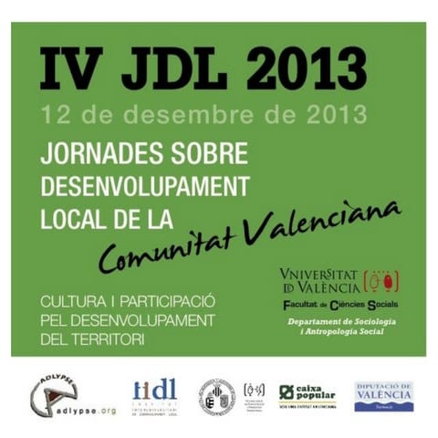 Presentació de cloenda ivjdl2013 | ODP
