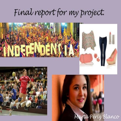 Final report for my project | PPTX