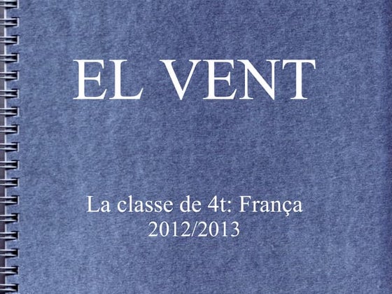 Tipos de vents i desastres meteorològics | PPT