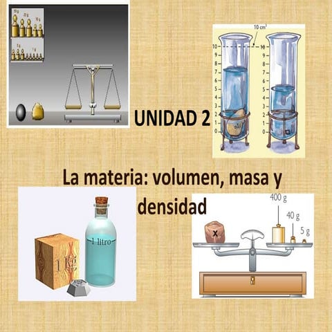 Masa y volumen | PPT