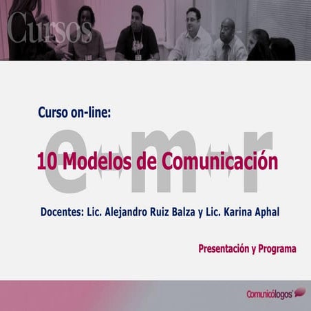 Curso10 Modelos de Comunicación - Curso | PDF