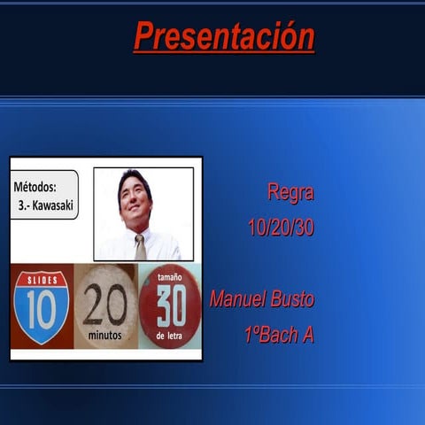 Presentación 10 20 30 | ODP