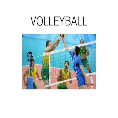 Volleyball presentation | PPT