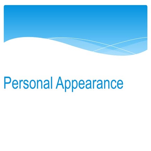 Personal Appearance | PPT