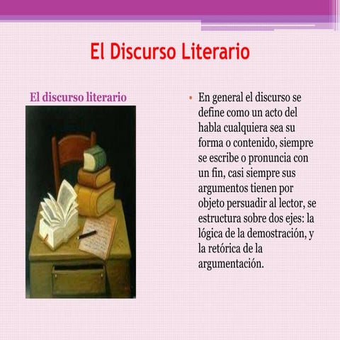 Presentación. El Discurso literario.pptx