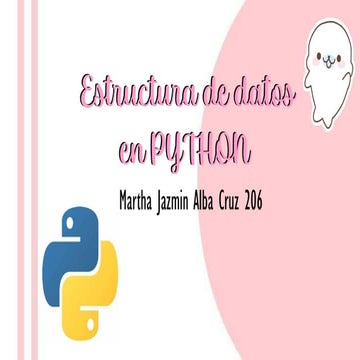 Presentación estructuras de datos en python.pdf