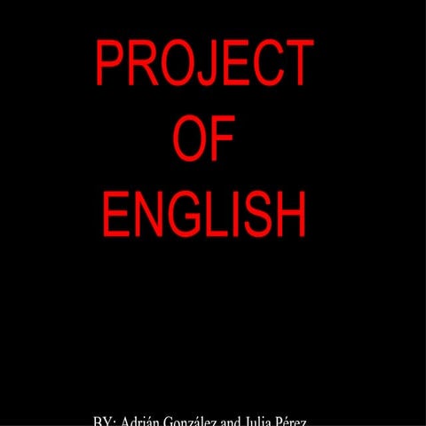 Project horror film | PPT