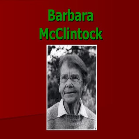 Barbara mcclintock | DOCX