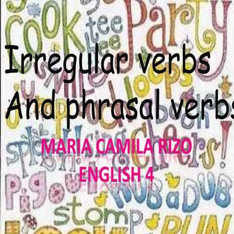Irregular verbs | PPTX