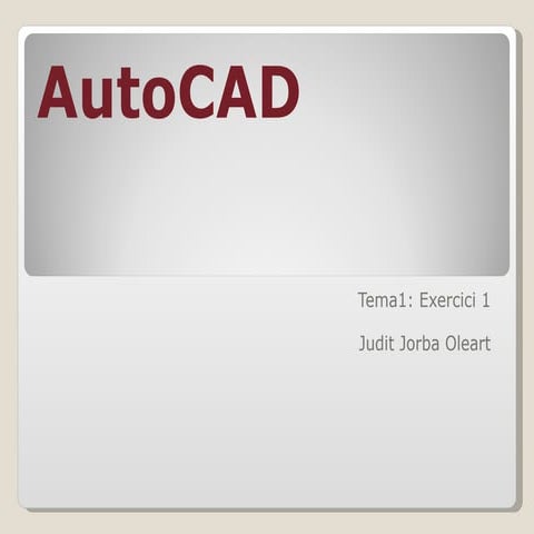 t1_e1_autocad | PPT