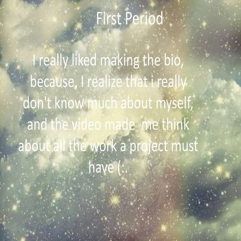 First Period | PPTX