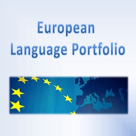 European Language Portfolio | PPTX