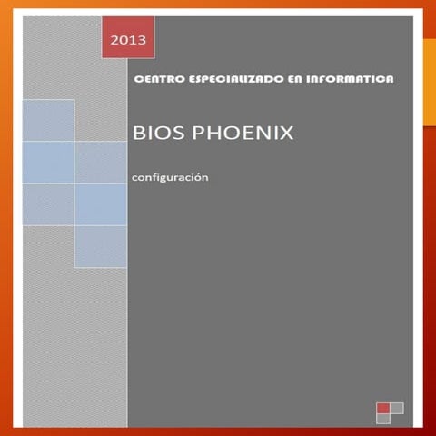 BIOS PHOENIX | PDF