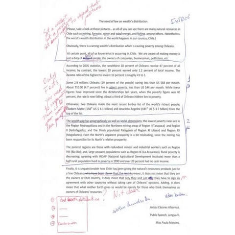 Public Speech Draft and Final Version | PPT