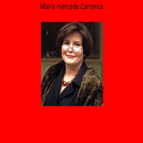 maría mercedes carranza | PPTX