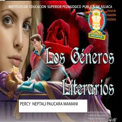 cuadros sobre generos literarios | PPTX