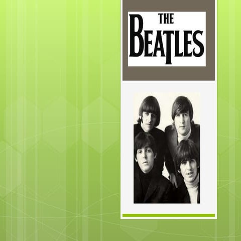THE BEATLES IES CAÑADA DE LAS FUENTES | PPTX