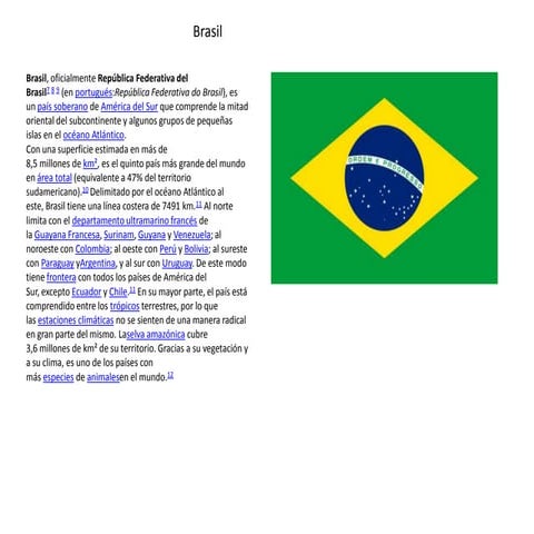 Brasil | PPTX