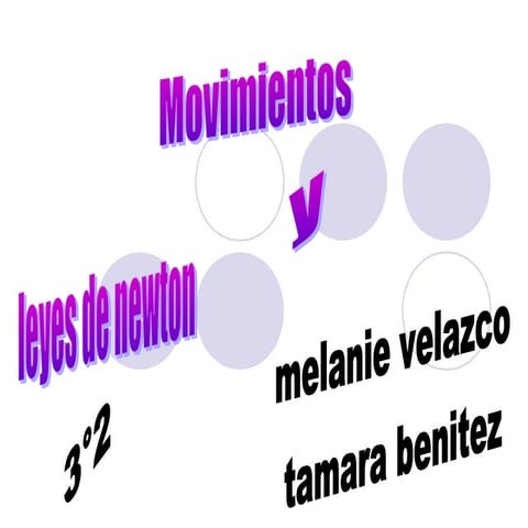 Unidad 3 LAS LEYES DE NEWTON | PPT