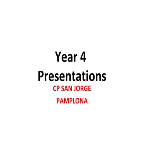 Year 4 presentation | ODP
