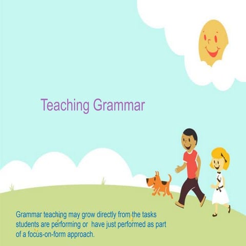 Teaching grammar | PPT