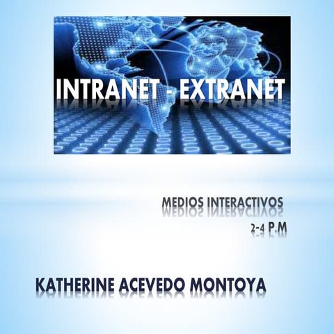 INTRANET-EXTRANET | PPTX