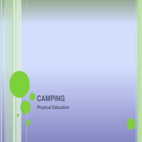 Camping | PPT