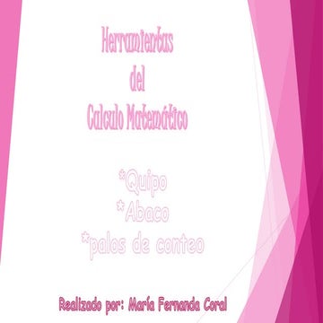 herramientas del calculo matematico | PPTX