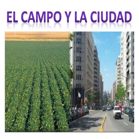 El campo y la ciudad | PPTX