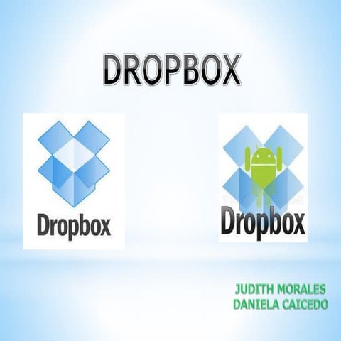 IMPORTANCIA DE DROPBOX | PPTX