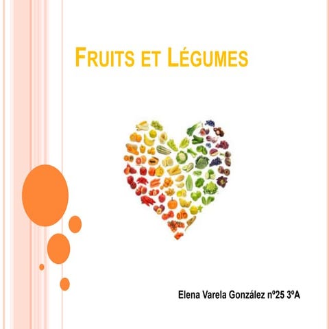 Les fruits | DOCX
