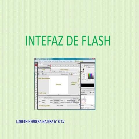 La interfaz de flash | PPTX