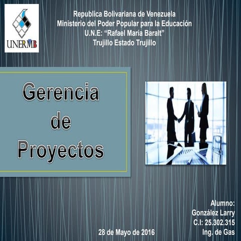 Gerencia de Proyectos (Mapa Conceptual) | PPTX | Business | Business ...