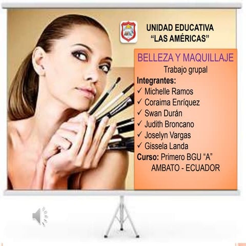 BELLEZA Y MAQUILLAJE | PPTX