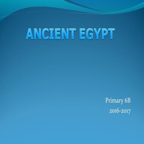 Ancient Egypt | PPTX