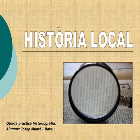 Història Local | PPT