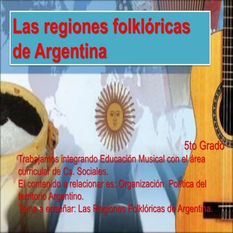 Regiones folklóricas | DOC